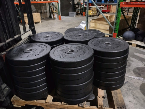 American Made All Black Bumpers *NEW PRODUCT* – LYNX Barbell